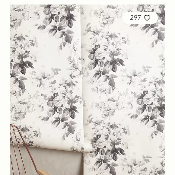 Anthropologie | Wall Decor | House Of Hackney London Rose Gray ...